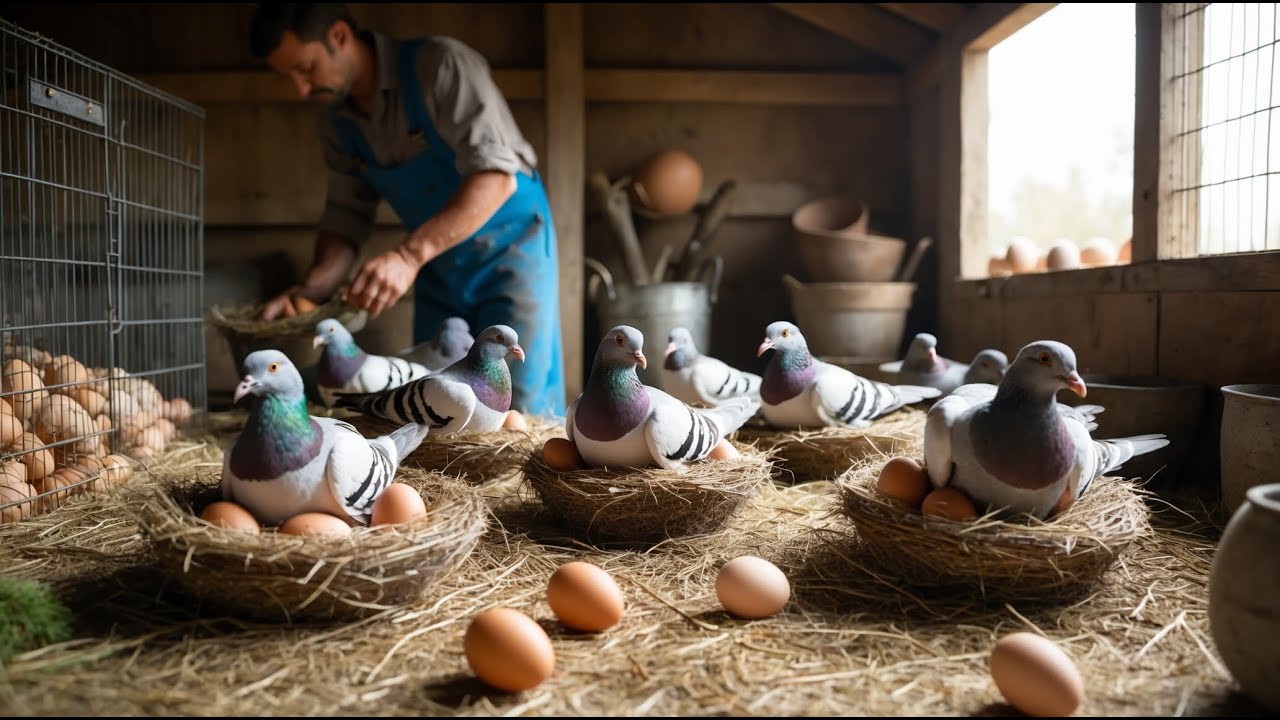 Raising Pigeons for Meat: The Secrets Behind China's Massive Pigeon ...