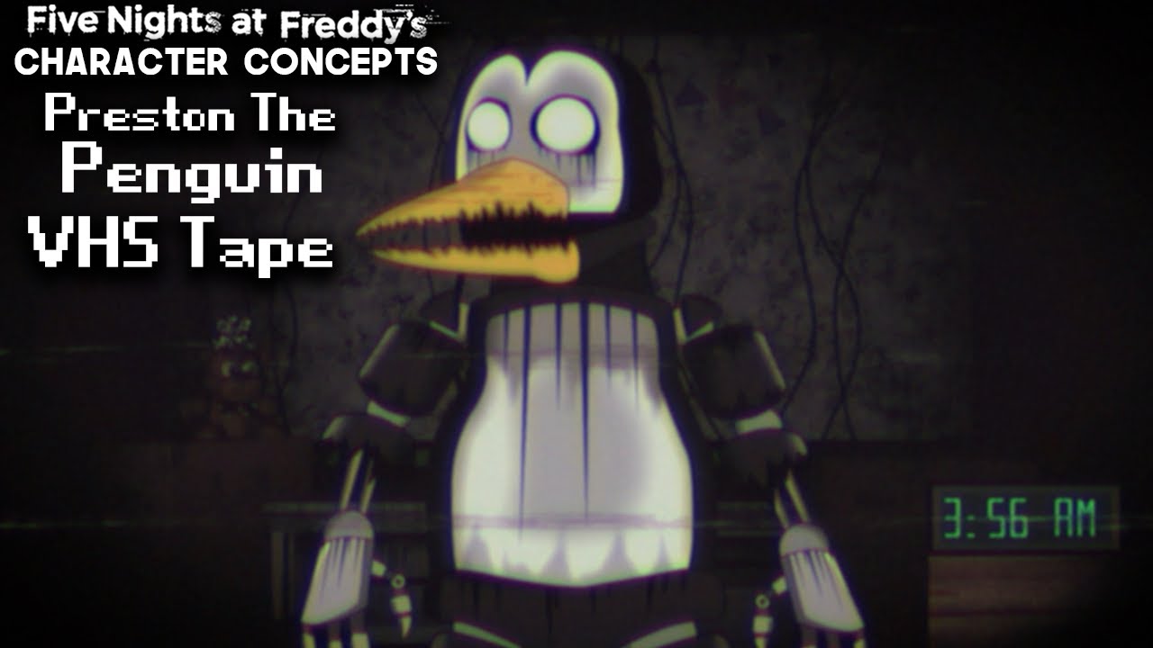 Preston The Penguin VHS #2 | Five Nights At Freddy's | Character ...