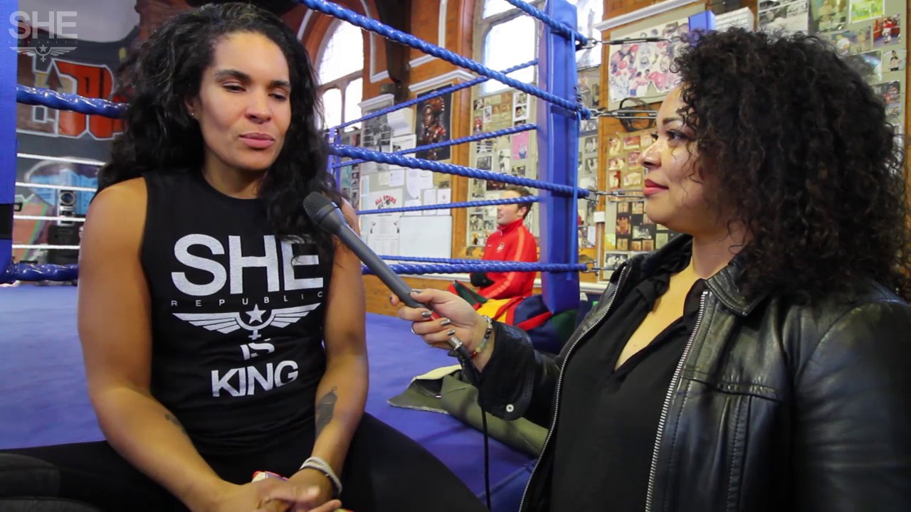 Behind The Face Interview Female Boxer Lesley Sackey - YouTube
