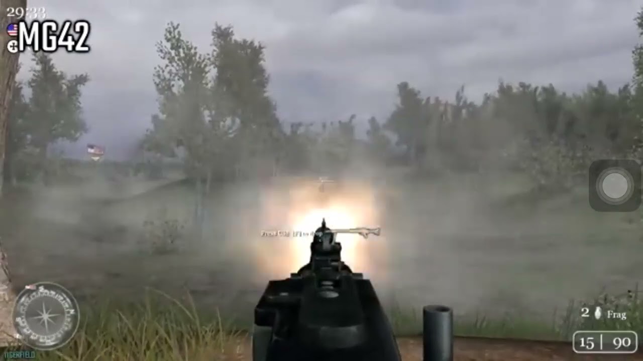 Call of Duty 2 MG42 Weapon Sound - YouTube