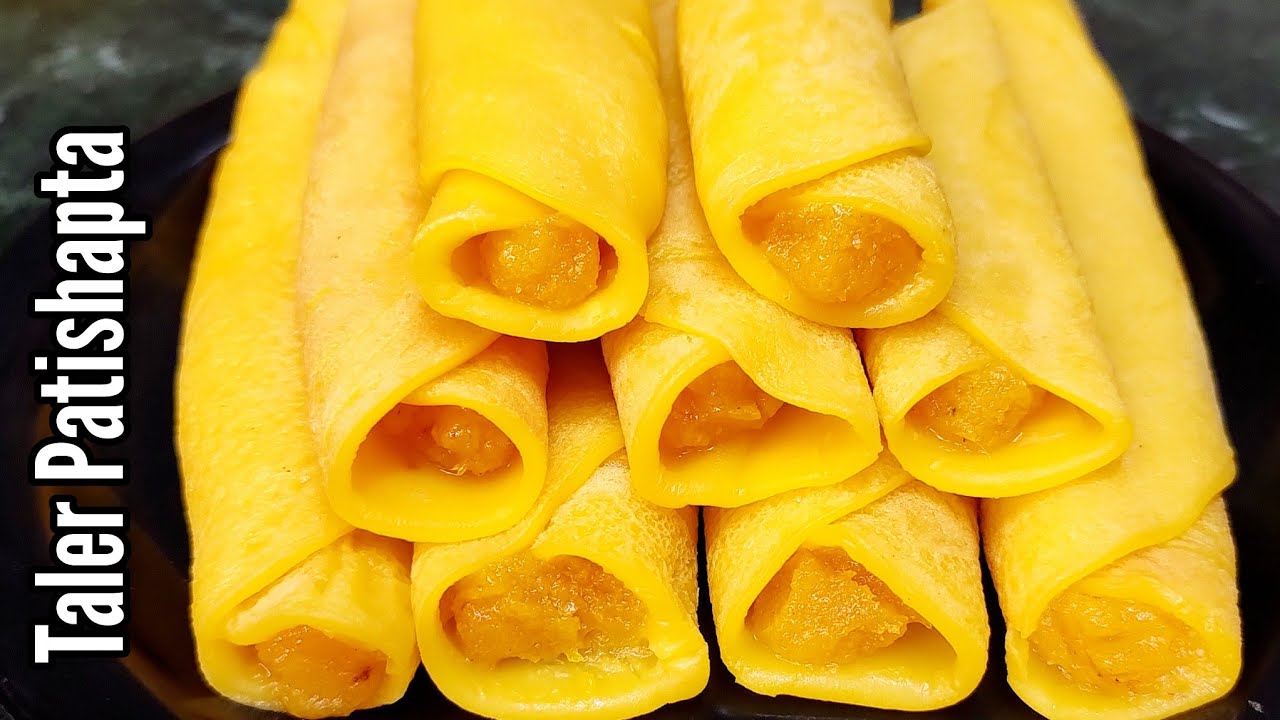 Janmashtami Special Recipe - Taler Patishapta | তালের পাটিসাপটা | Taler ...