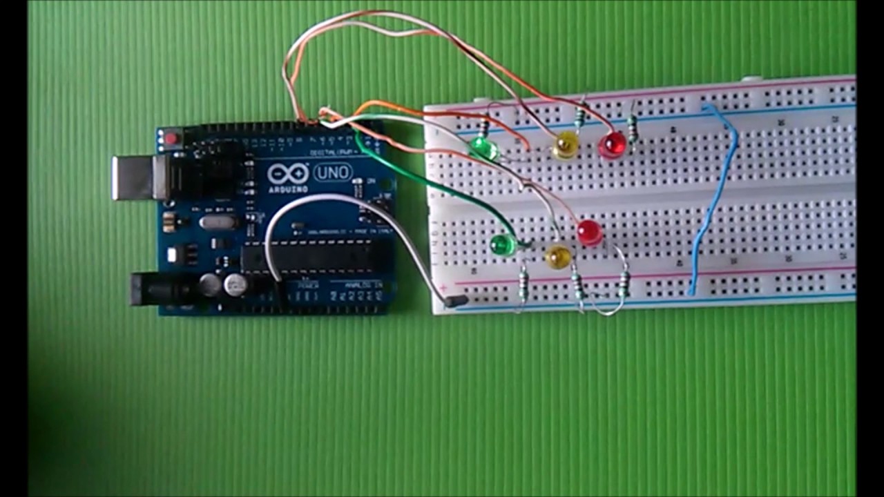 Semaforo por arduino UAEH - YouTube