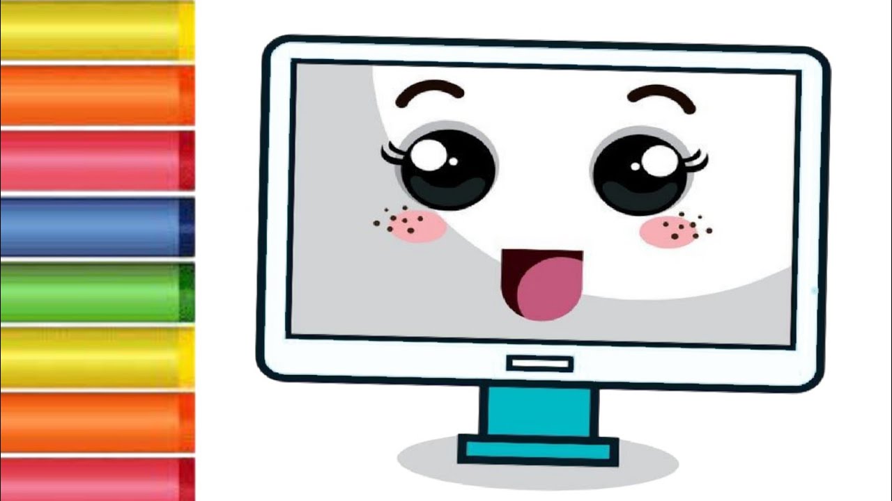 How to Draw a Monitor Like a Pro in Minutes - YouTube
