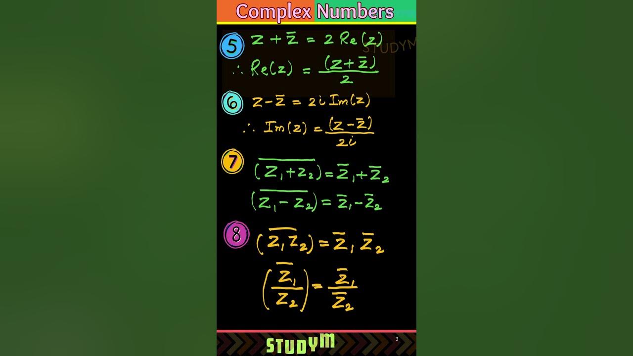 Complex Number: Conjugate Properties - YouTube