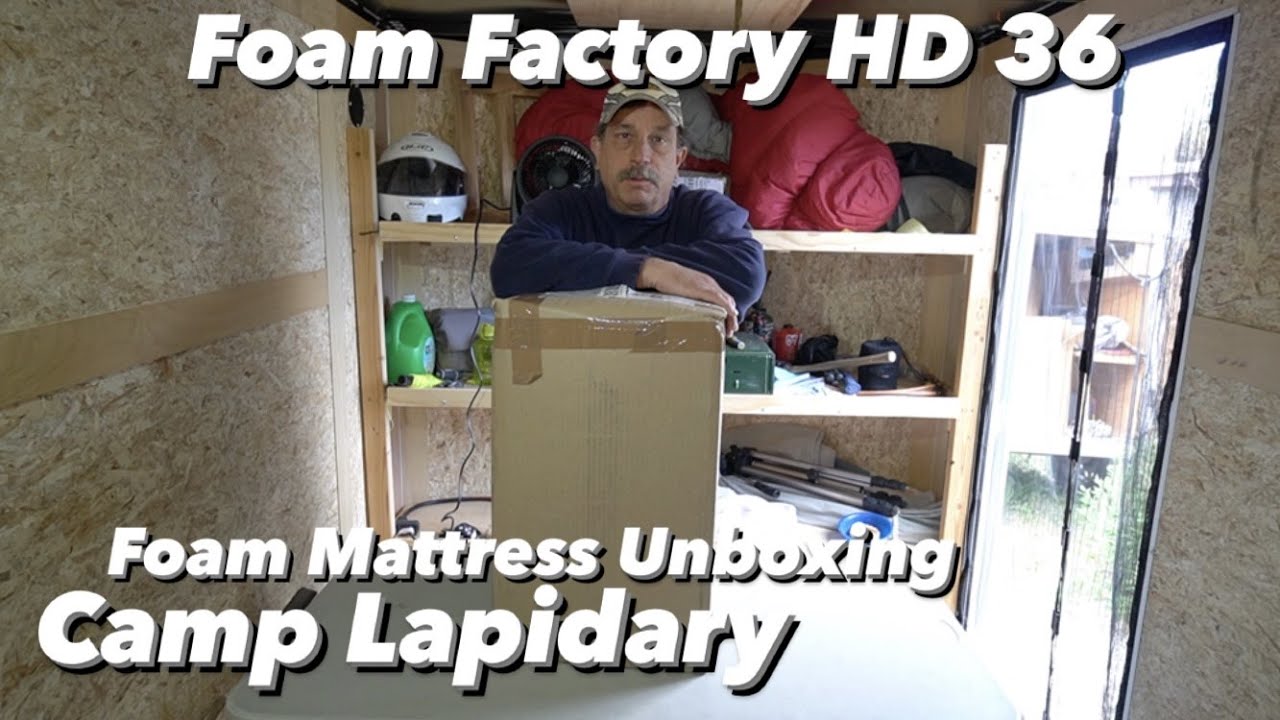 Foam Factory HD36 Foam Mattress Unboxing - YouTube
