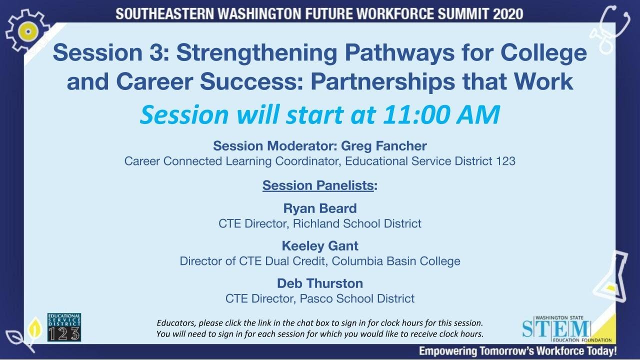 2020 Future Workforce Summit: Strengthening Pathways for College and ...