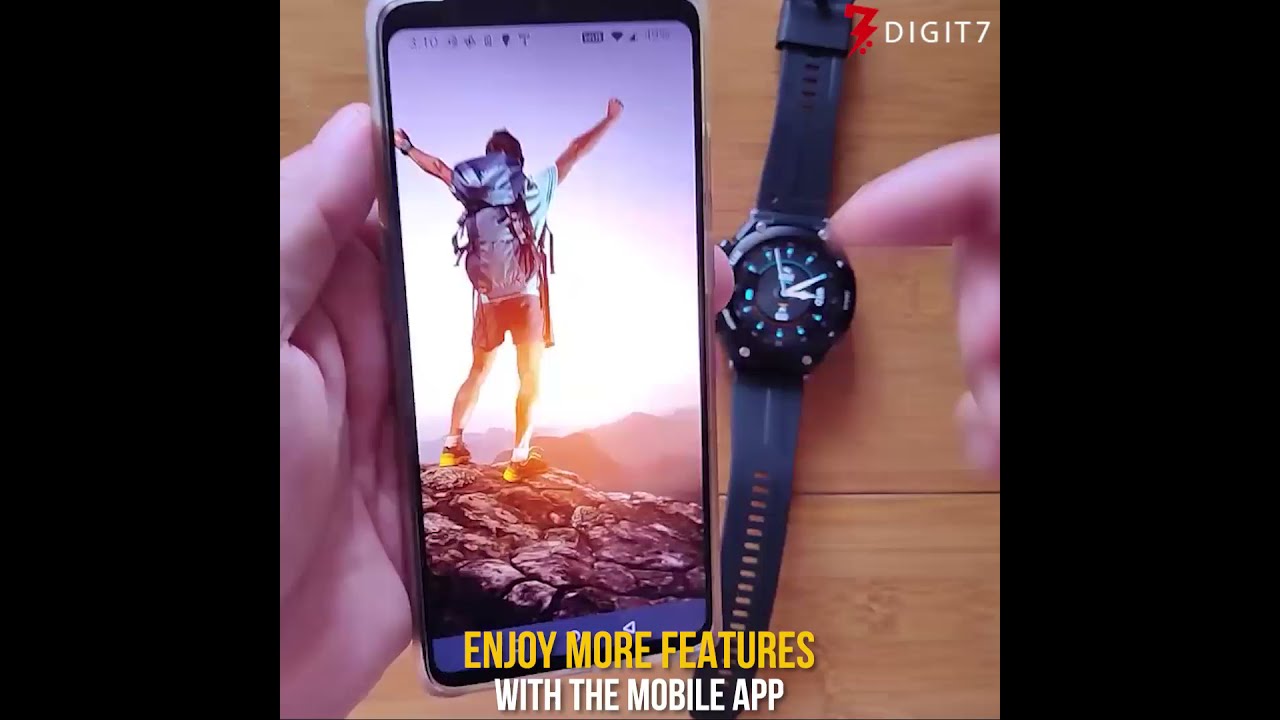 D7 Sport Fitness 2 In 1 Watch - YouTube