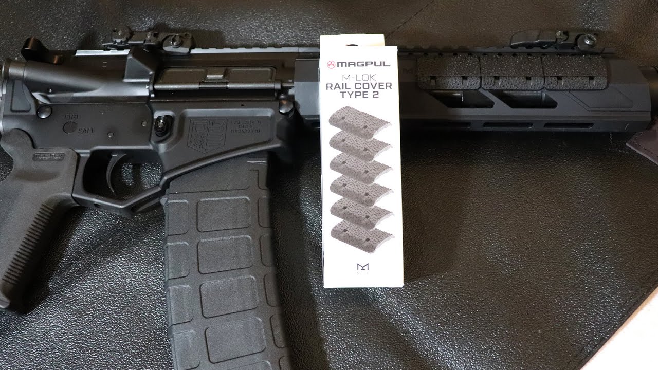 Magpul MLOK Rail Covers, Type 2 Install + Review - YouTube