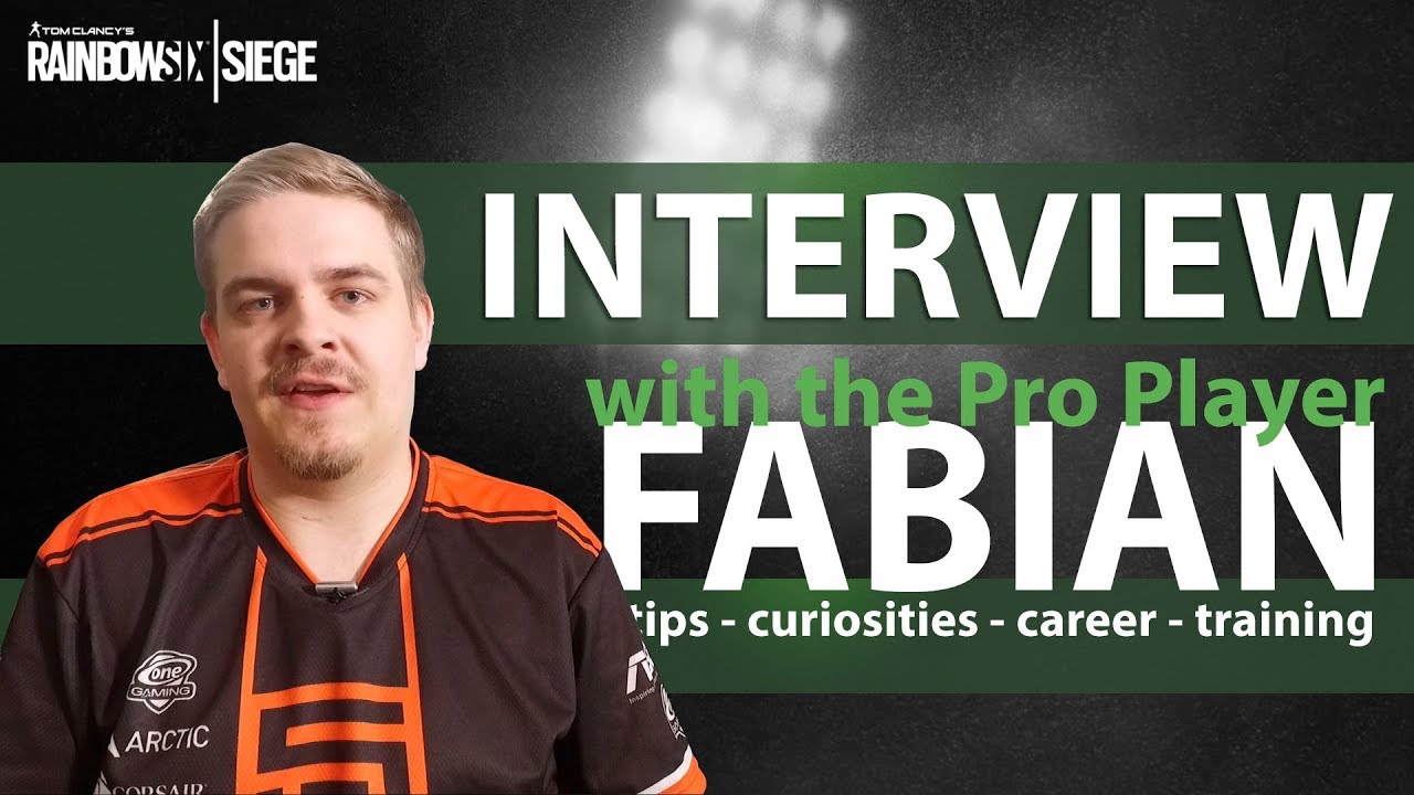 [ENGLISH] RAINBOW SIX SIEGE - Interview with Fabian-PENTA (Pro Player ...
