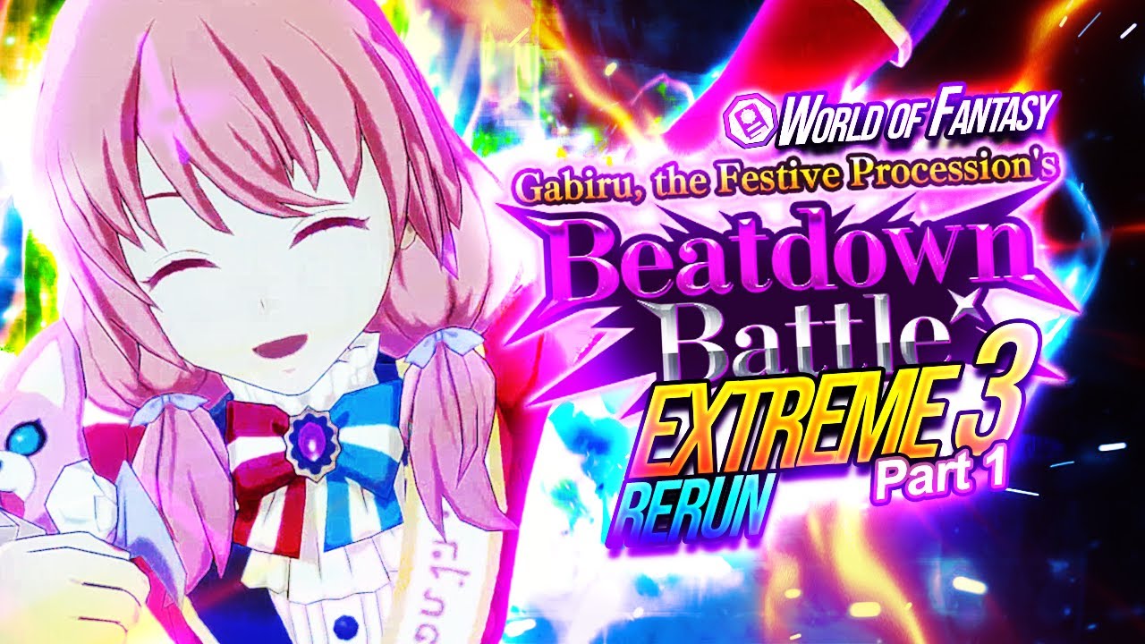 HITS HARD, BUT BURST IT DOWN! WORLD OF FANTASY EX3 RERUN BEATDOWN BATTLE! (Slime: Isekai ...