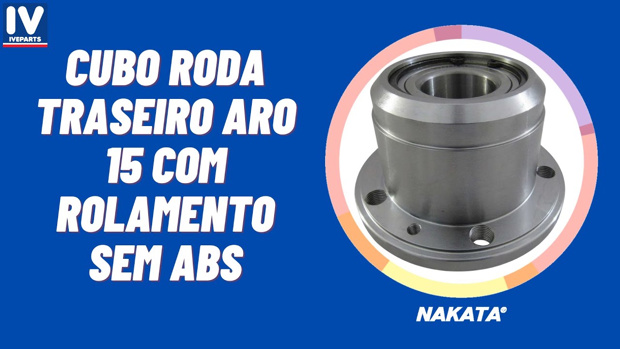 DUCATO | CUBO RODA TRASEIRO ARO 15 COM ROLAMENTO SEM ABS | 1329940080 ...
