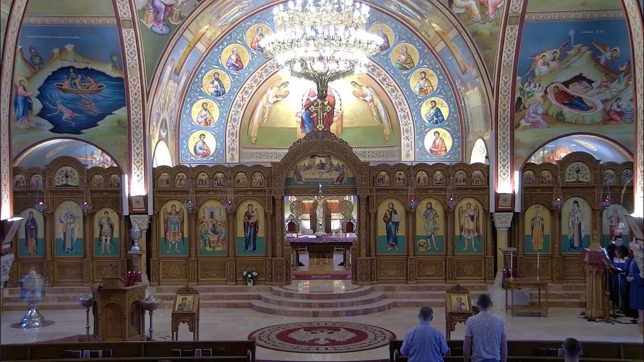 Orthros & Divine Liturgy Sunday of St. John of Climacus - YouTube