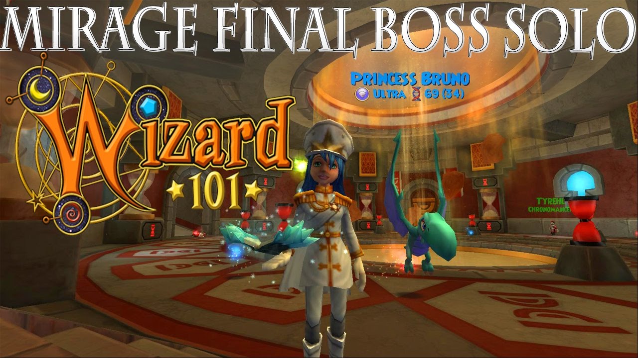 Wizard101: Mirage Final Boss Solo + Ending.... - YouTube