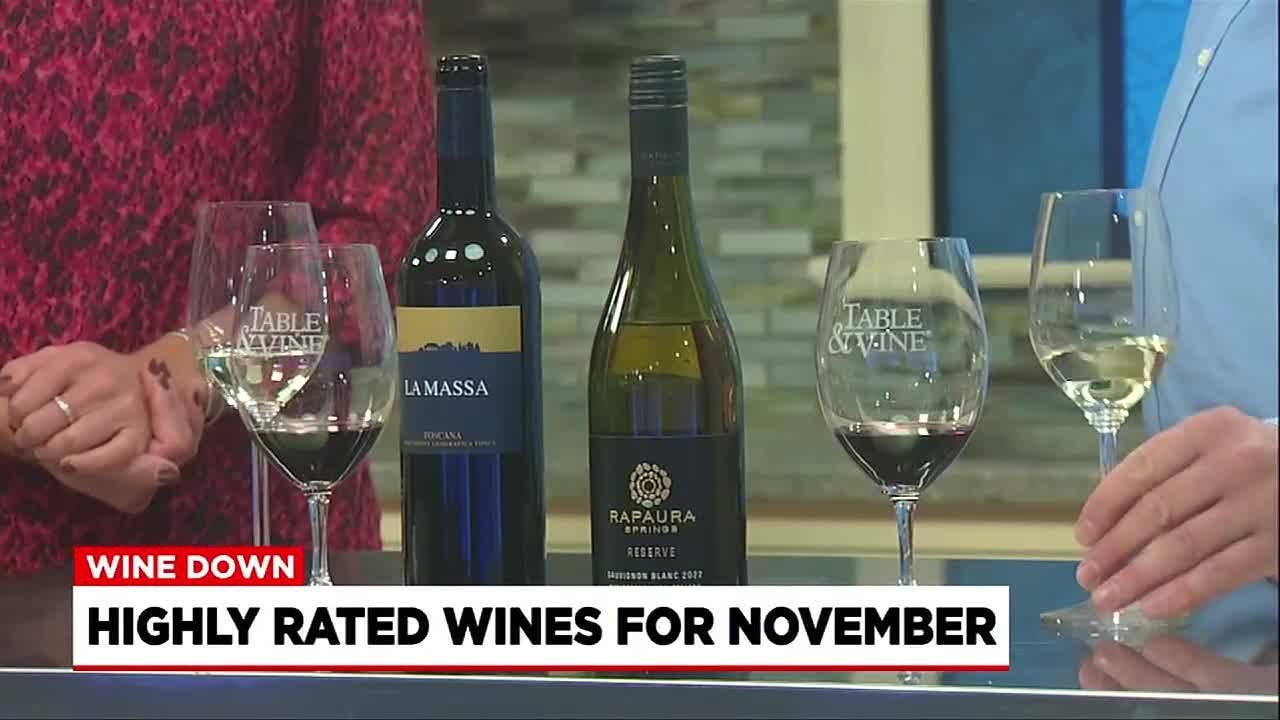 Highly rated wines for November - YouTube