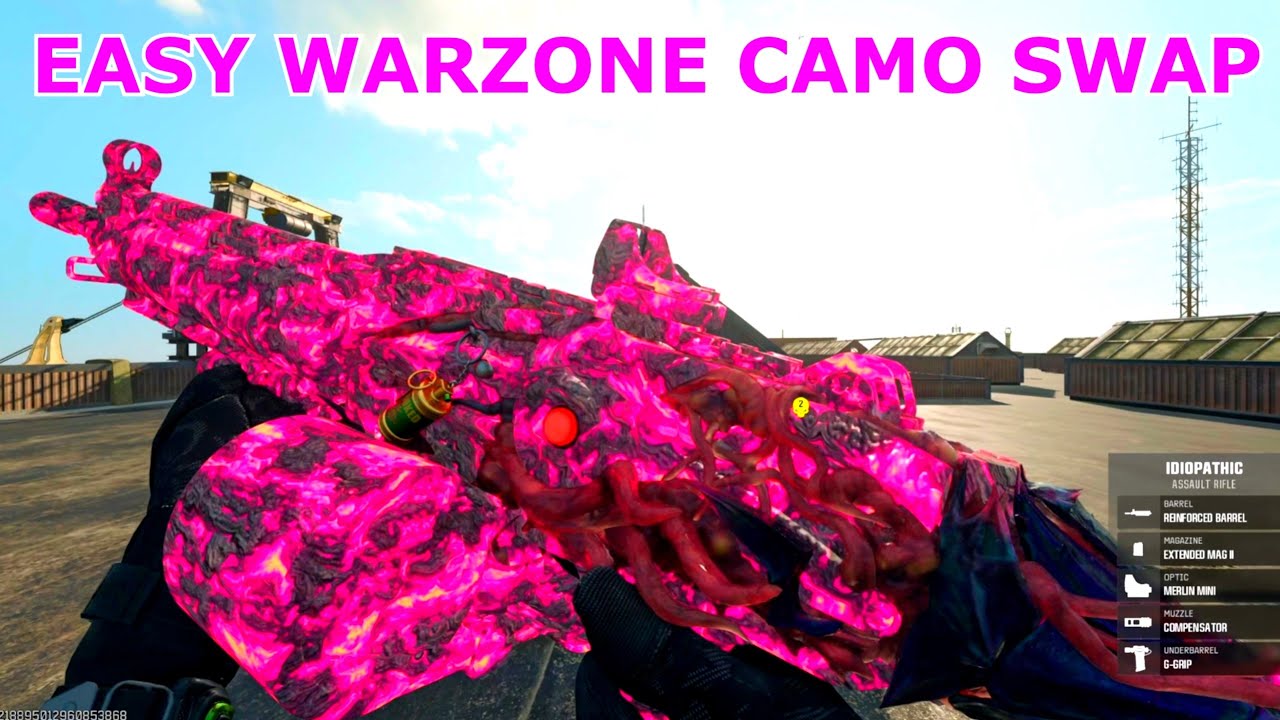 EASY WARZONE CAMO SWAP 1 MIN MW3 CAMOS TO BO6 (SEASON 4) - YouTube