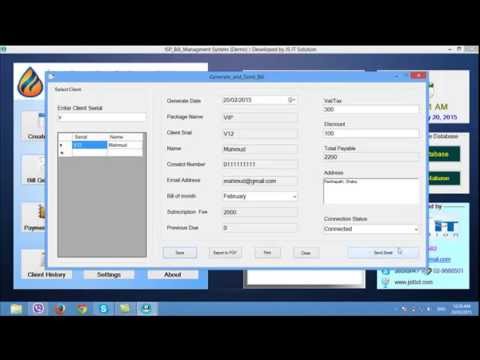 ISP Billing Management Software by MAS SOFT BD - YouTube