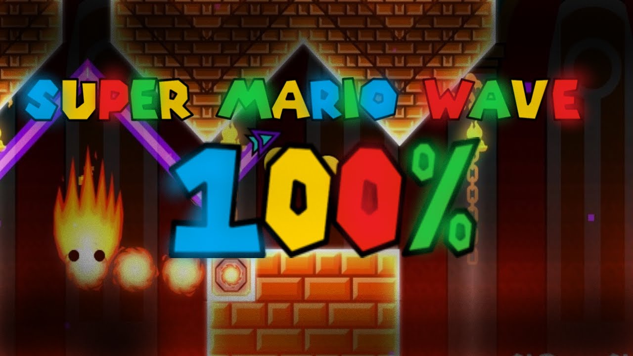 SUPER MARIO WAVE 100% [INSANE DEMON] By Toma36 | Geometry Dash - YouTube