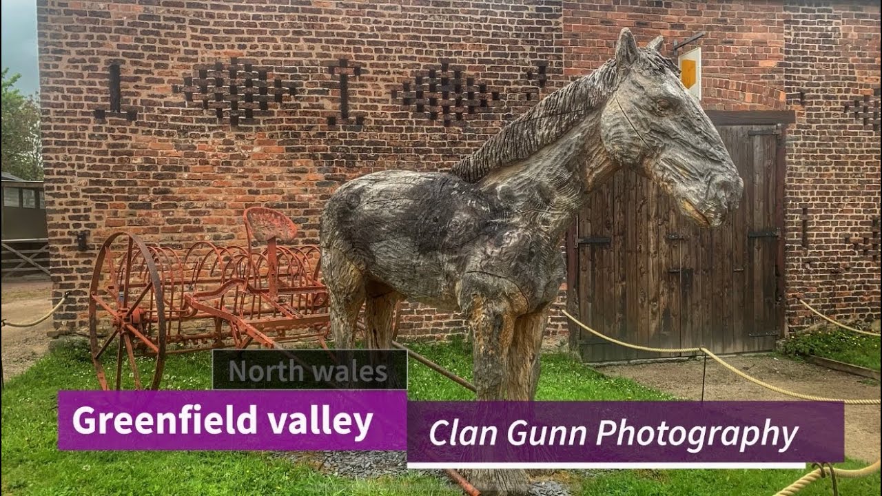 North Wales family walks Greenfield valley heritage park - YouTube