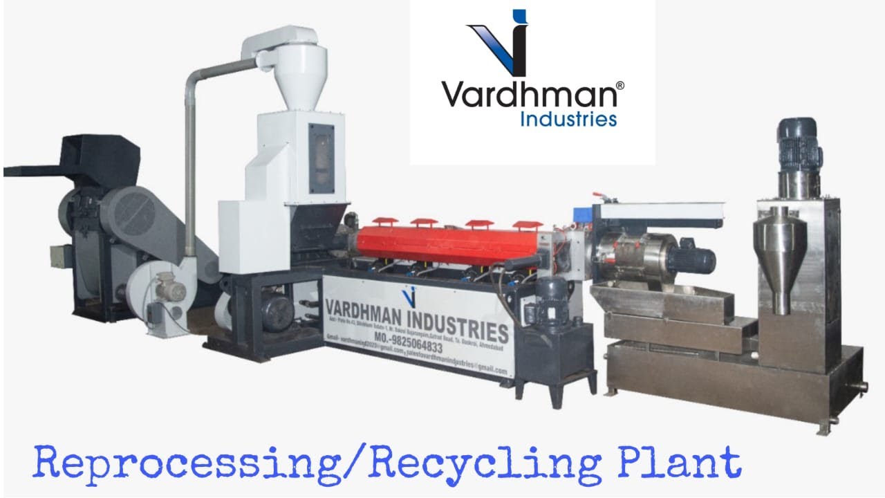 RECYCLING PLANT / REPROCESSING PLANT - YouTube