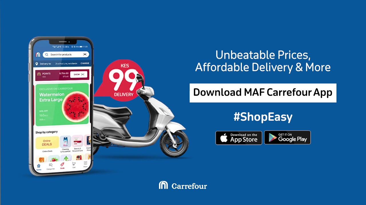 MAF Carrefour Online Shopping - YouTube