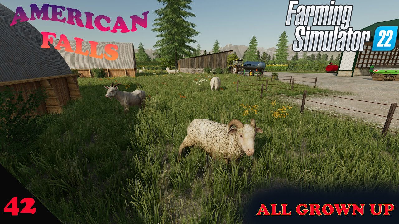 American Falls Ep 42 Fall planting and taking care of the animals Farm ...