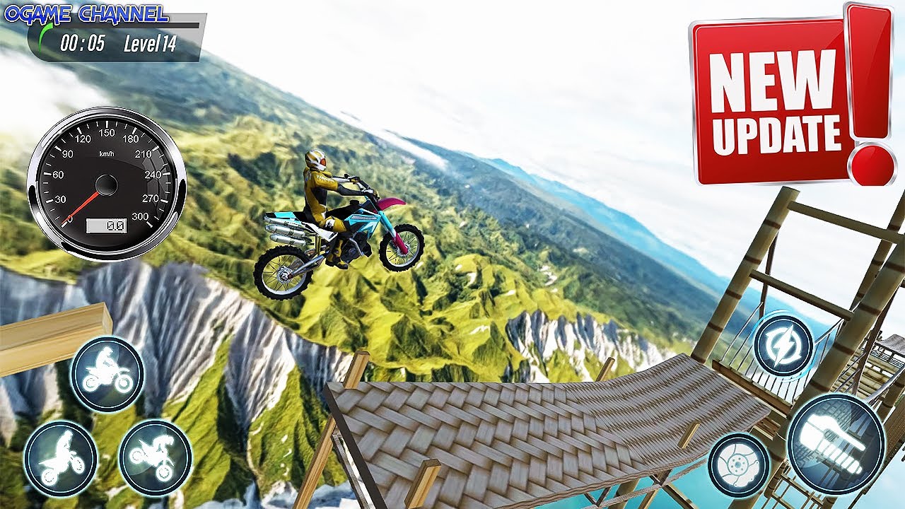 Mega Ramp Bike Racing Simulator 3D - Extreme Dirt Bike Motocross Racer ...