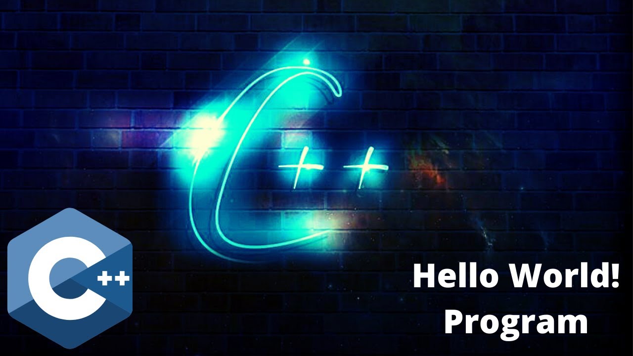 Hello World Program In C Youtube