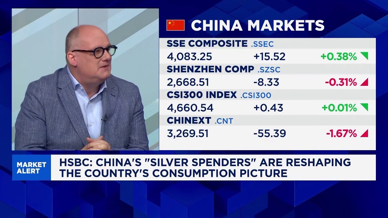 HSBC on why 'silver spenders' could be a silver lining for China's ...