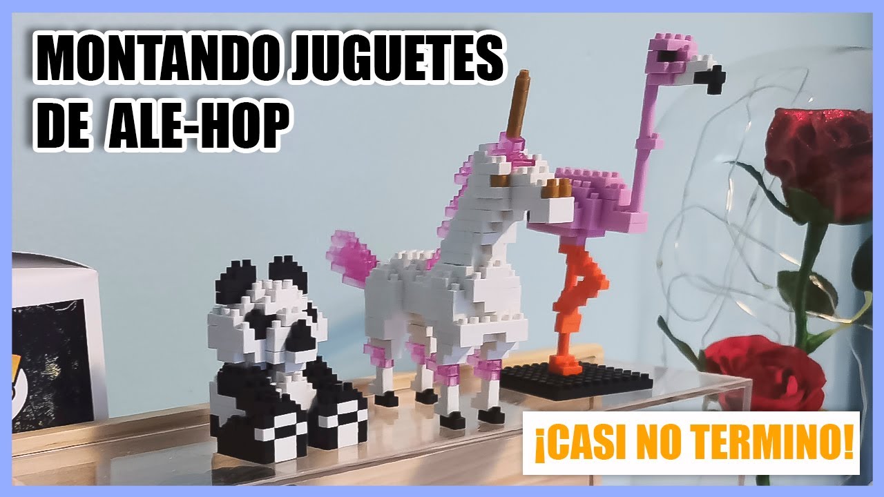 MONTANDO JUGUETES DE ALE-HOP (LEGO) | Tatiana Esteban - YouTube