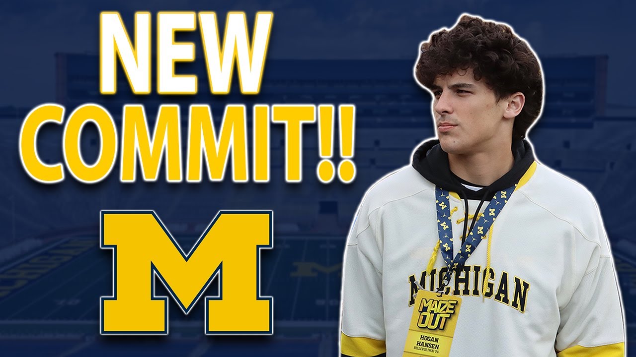 Michigan picks up commitment from 2024 Four-Star Tight End Hogan Hansen ...