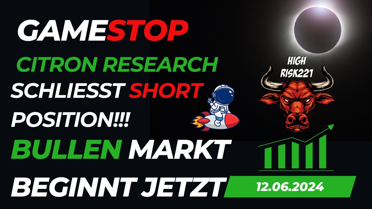 GameStop-Aktie: Bullenmarkt Beginnt jetzt! Analyse und Reaktion auf ...