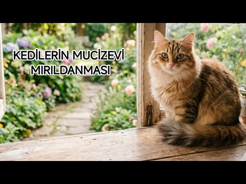 Kedilerin bilimsel mucizevi mırıldanması 