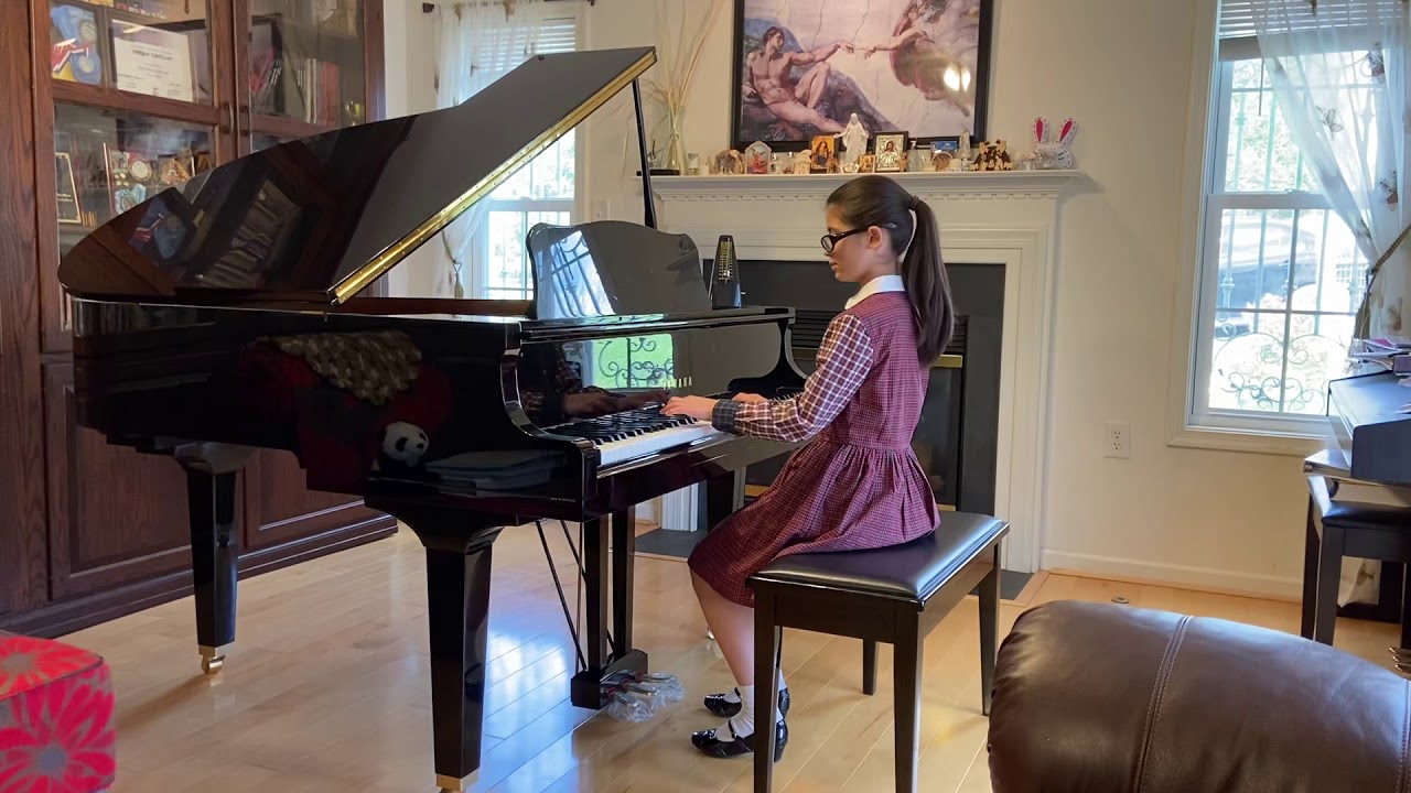 Polka by M. Glinka, performed by Freyja Dreflak - YouTube