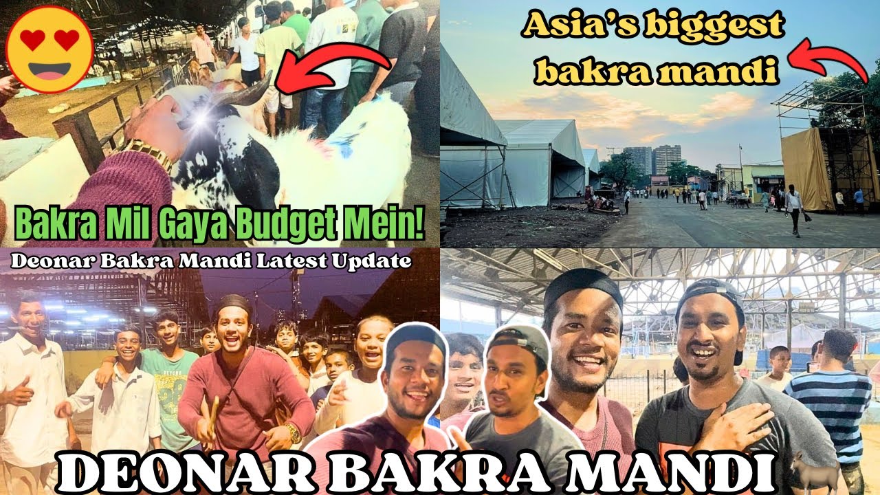 Deonar Bakra 🐐Mandi 2025 Latest Update😇 Qurbani Bakre Prices, Mandi Ka ...