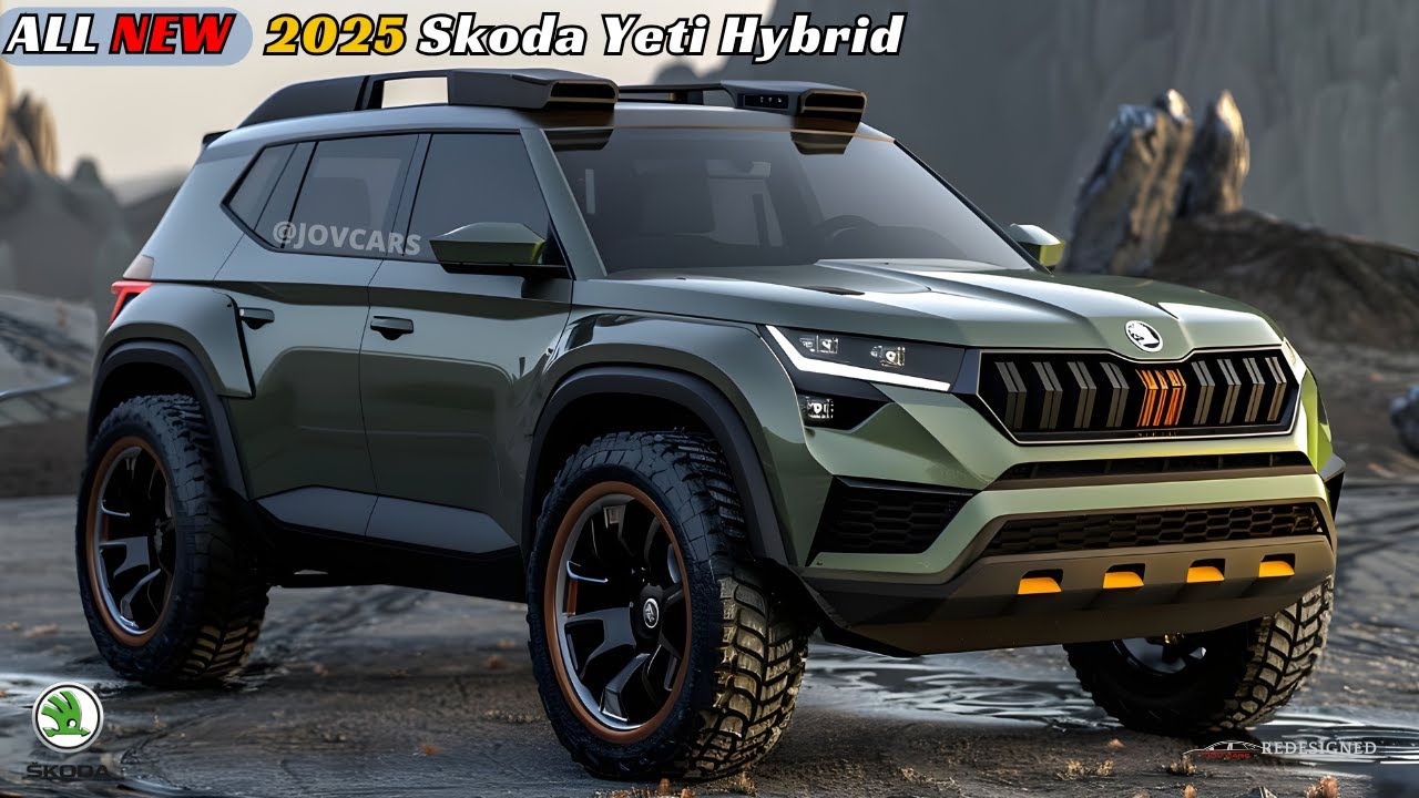 Unveilling New 2025 Skoda Yeti Hybrid: The Ultimate SUV for Off-Road Adventures! - YouTube