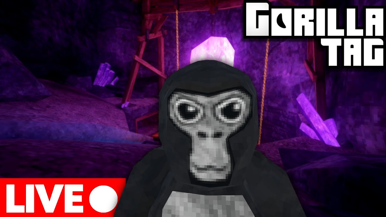 Gorilla tag with viewers! (Code on screen) - YouTube