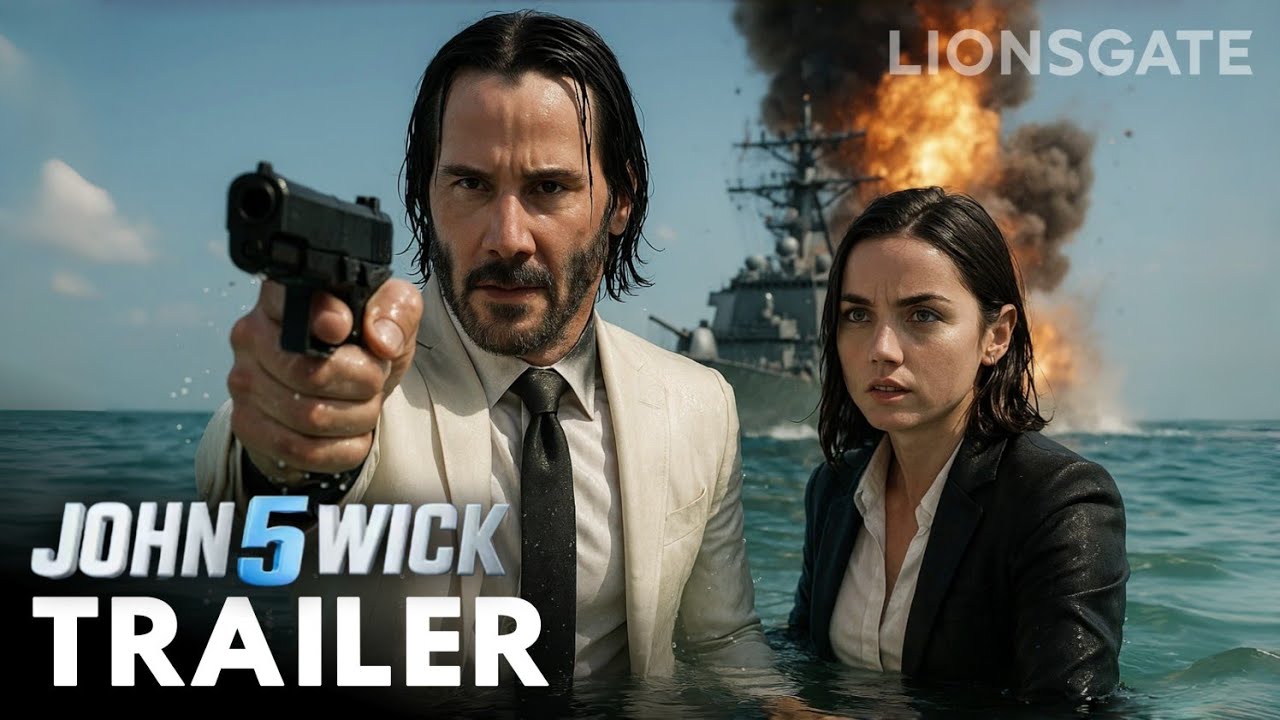 John Wick: Chapter 5 - Official Trailer | Lionsgate - Keanu Reeves, Ana ...