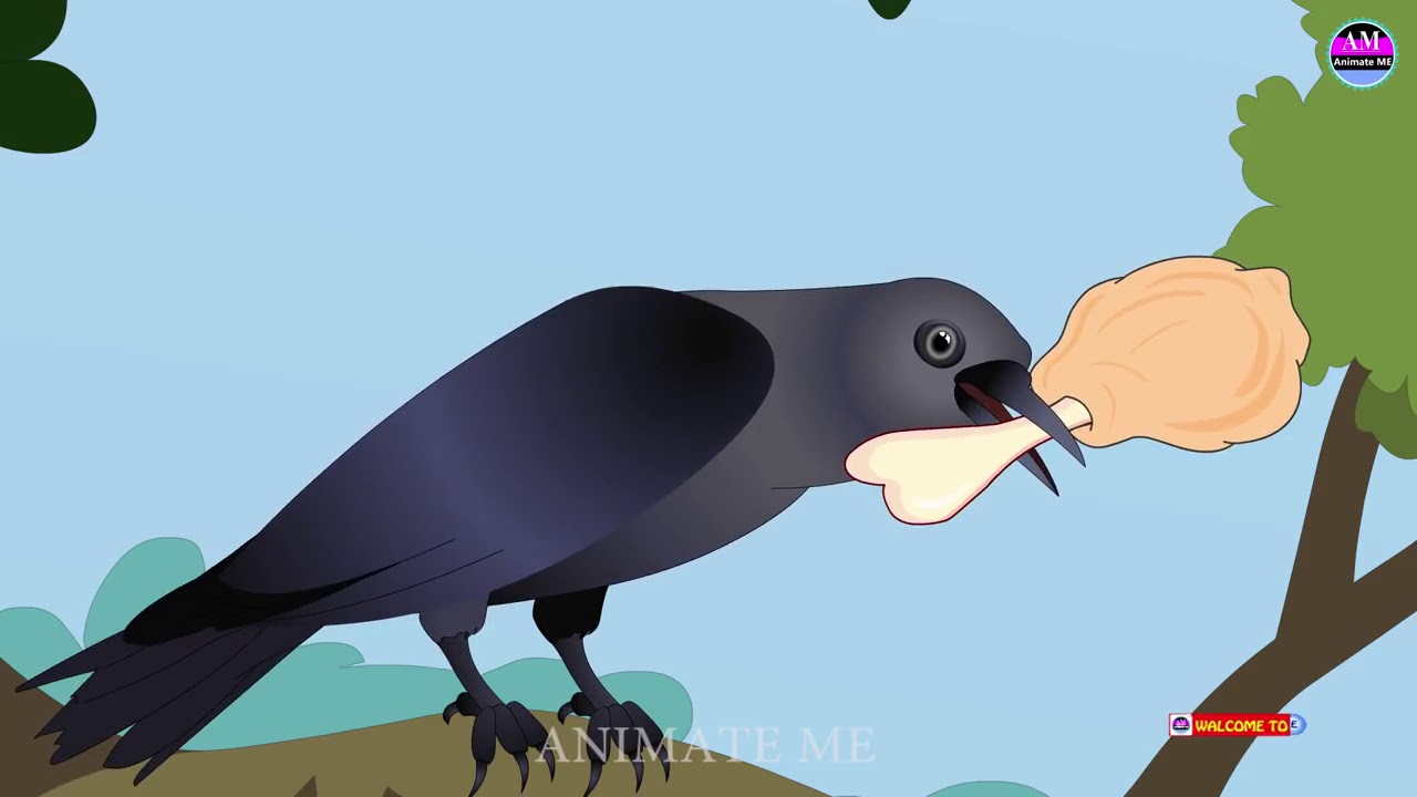 Clever Fox and Foolish Crow The fox and the crow - YouTube