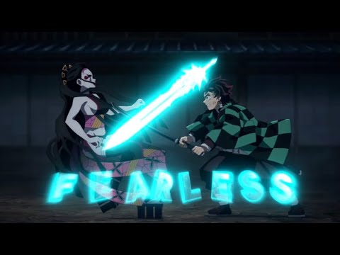 Fearless - Demon slayer amv edit - YouTube