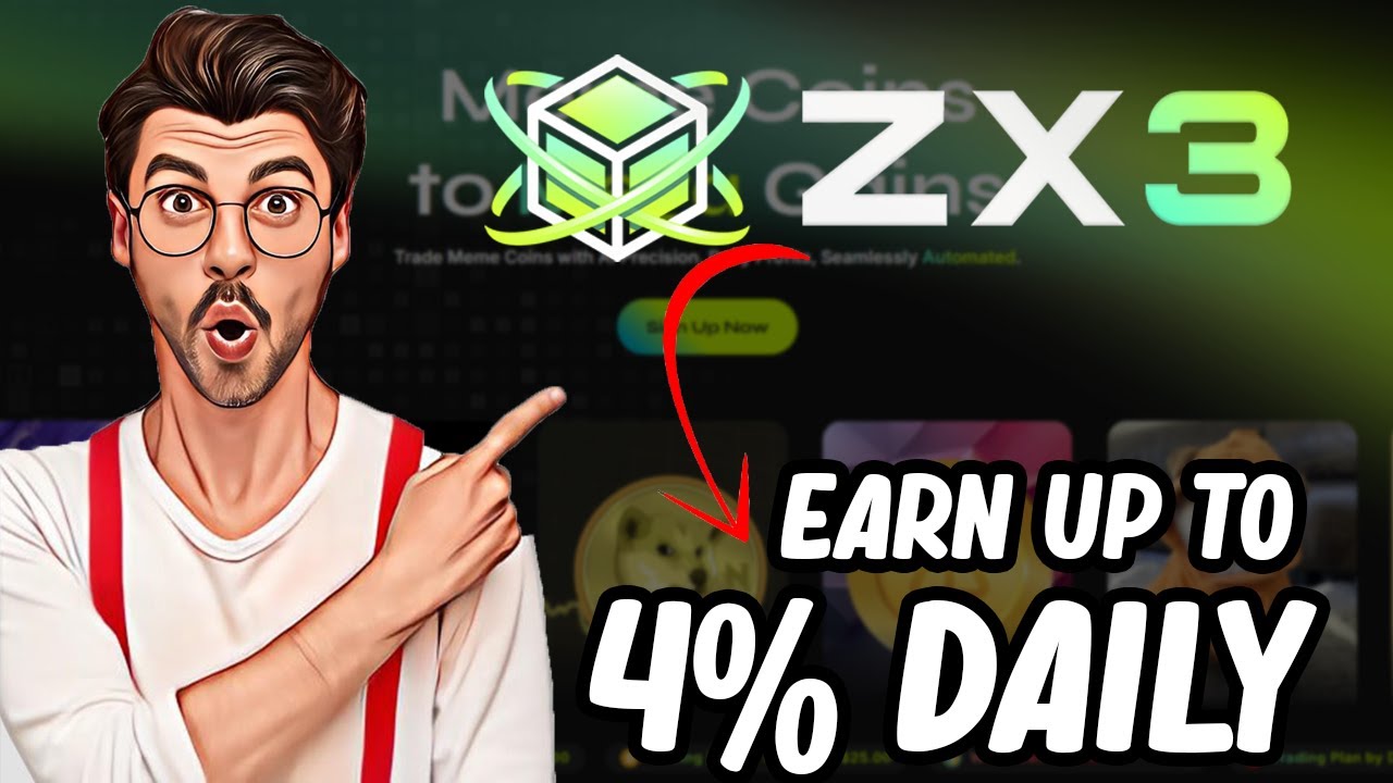 ZX3 Platform Review 💰 Earn up to 4% Daily 💰 Cancel Anytime, No Lock - YouTube