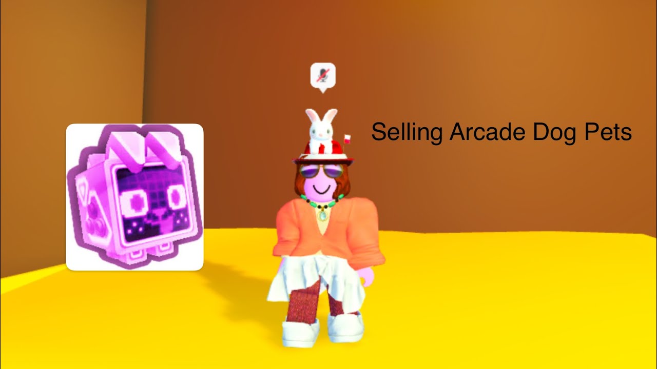 Selling Dark Matter Arcade Dog Pets in Roblox Pet Simulator X - YouTube