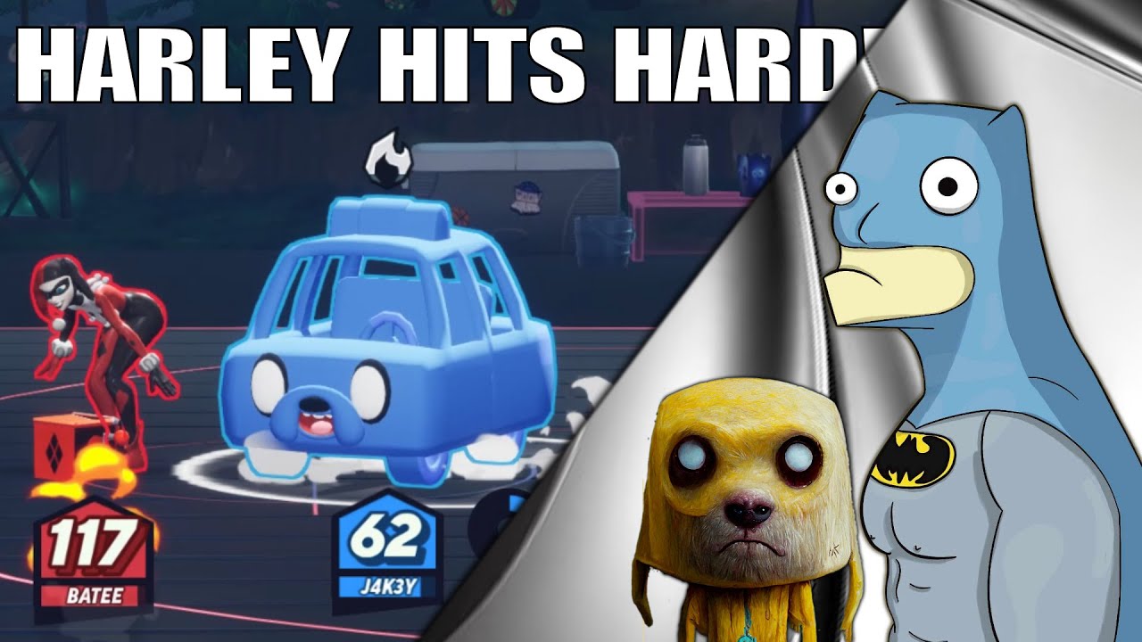Multiversus - Jake vs Harley - Harley hits HARD! - YouTube