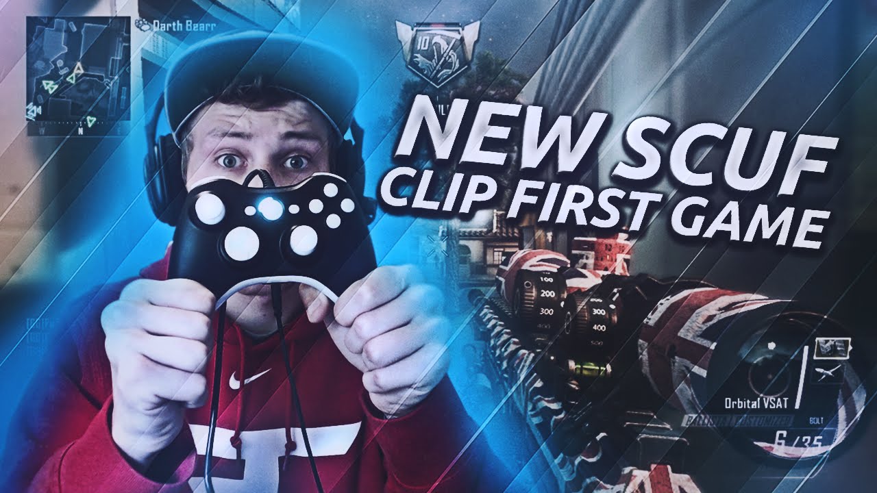 NEW SCUF! Clip First Game! - YouTube