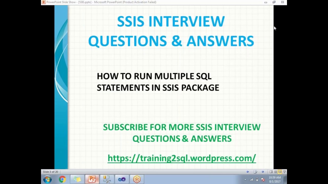 SSIS INTERVIEW QUestions HOW TO RUN MULTIPLE SQL STATEMENTS IN SSIS ssis-interview-questions-how-to-run-multiple-sql-statements-in-ssis