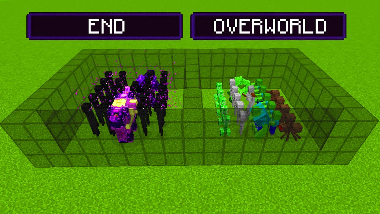 Overworld vs End - YouTube