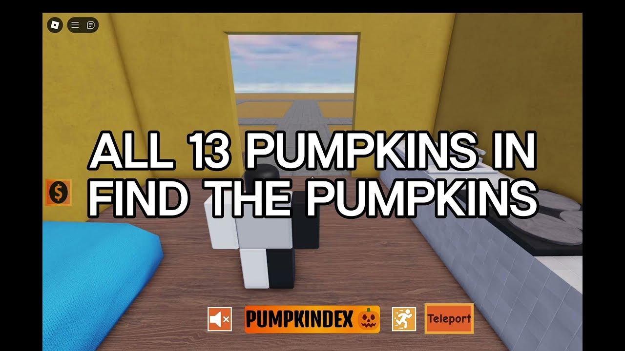 All The 13 Pumpkins In Find The Pumpkins - YouTube