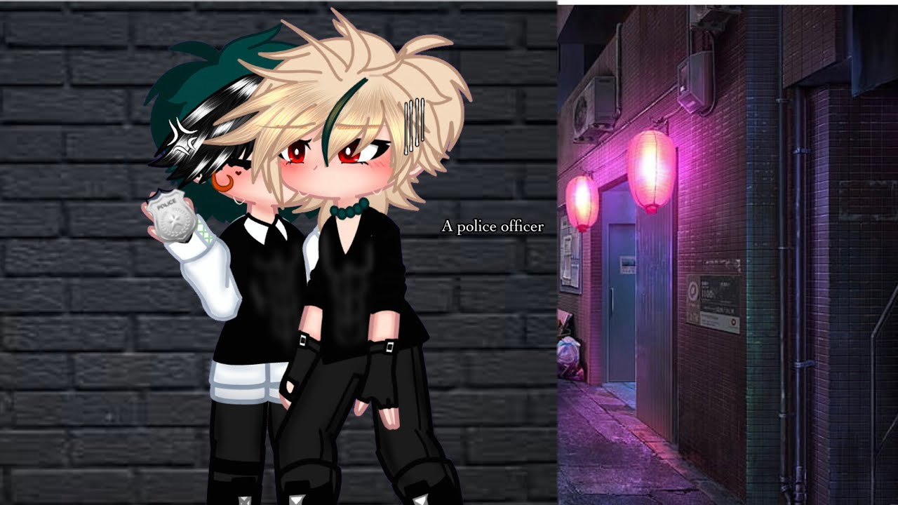 A police officer || mha/bnha || Bakudeku || police deku au || Gacha ...