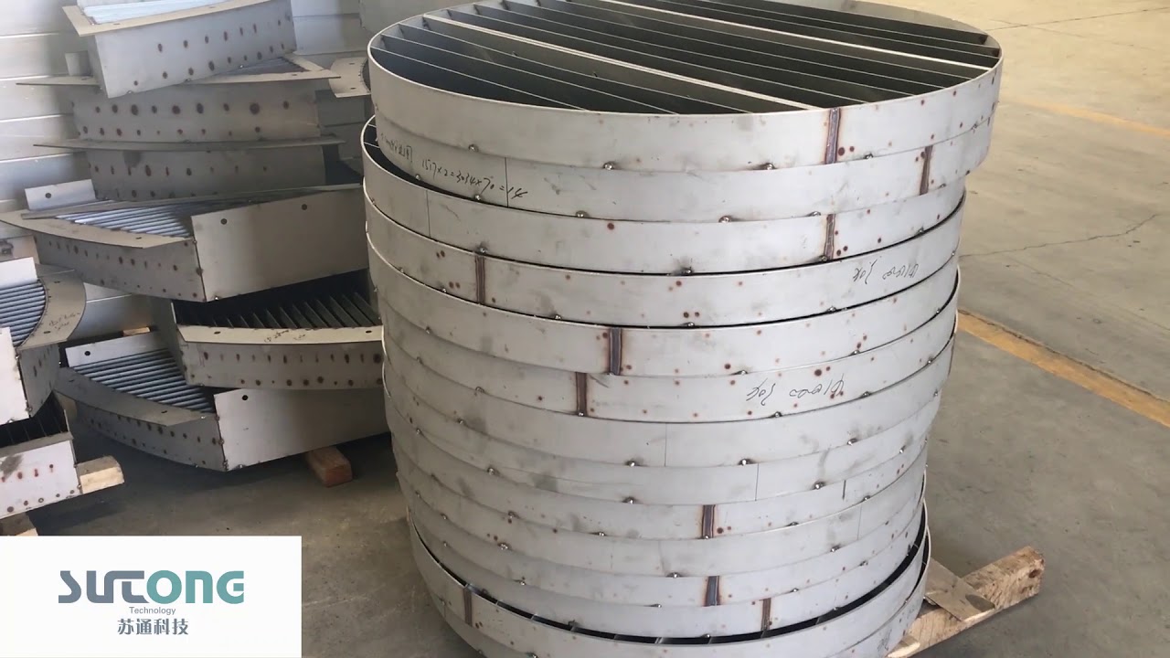 Packing bed Limiter in column - YouTube