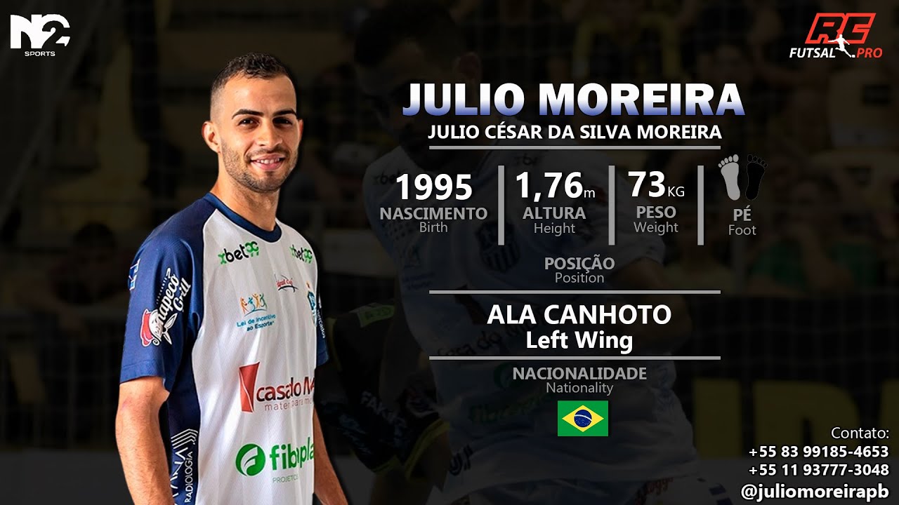 Julio Moreira - Ala Canhoto (Left Wing) 1995 - YouTube
