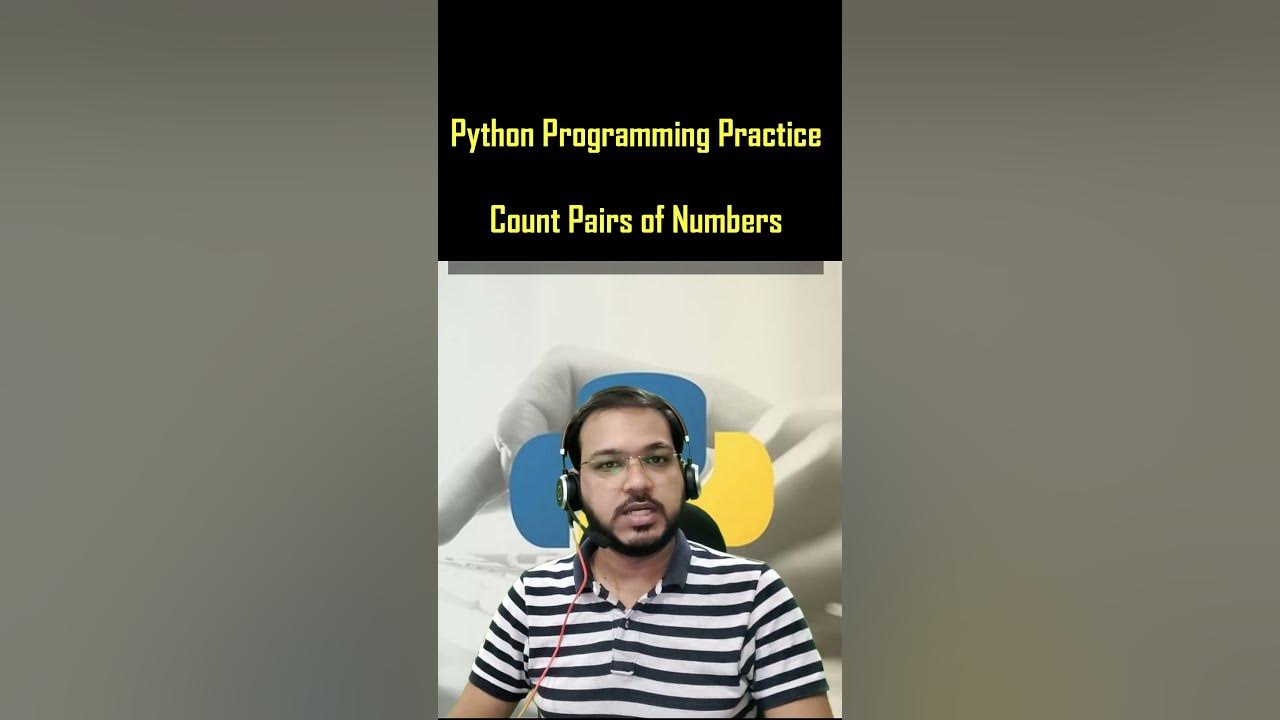 Python Program to Count Pairs of Numbers that sum is equal to given number #codewithdaneyal # ...